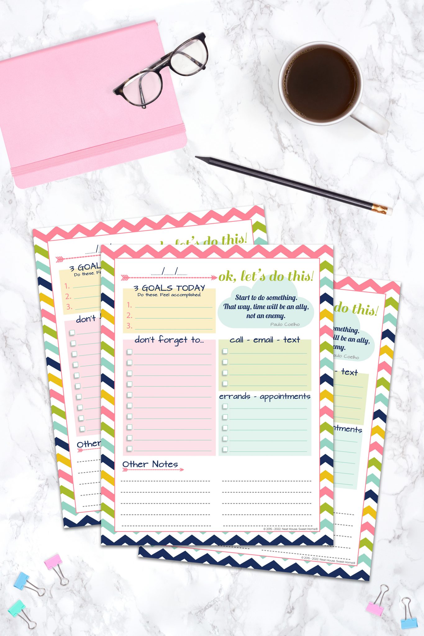 Setting Daily Goals • How to Organize Your Day