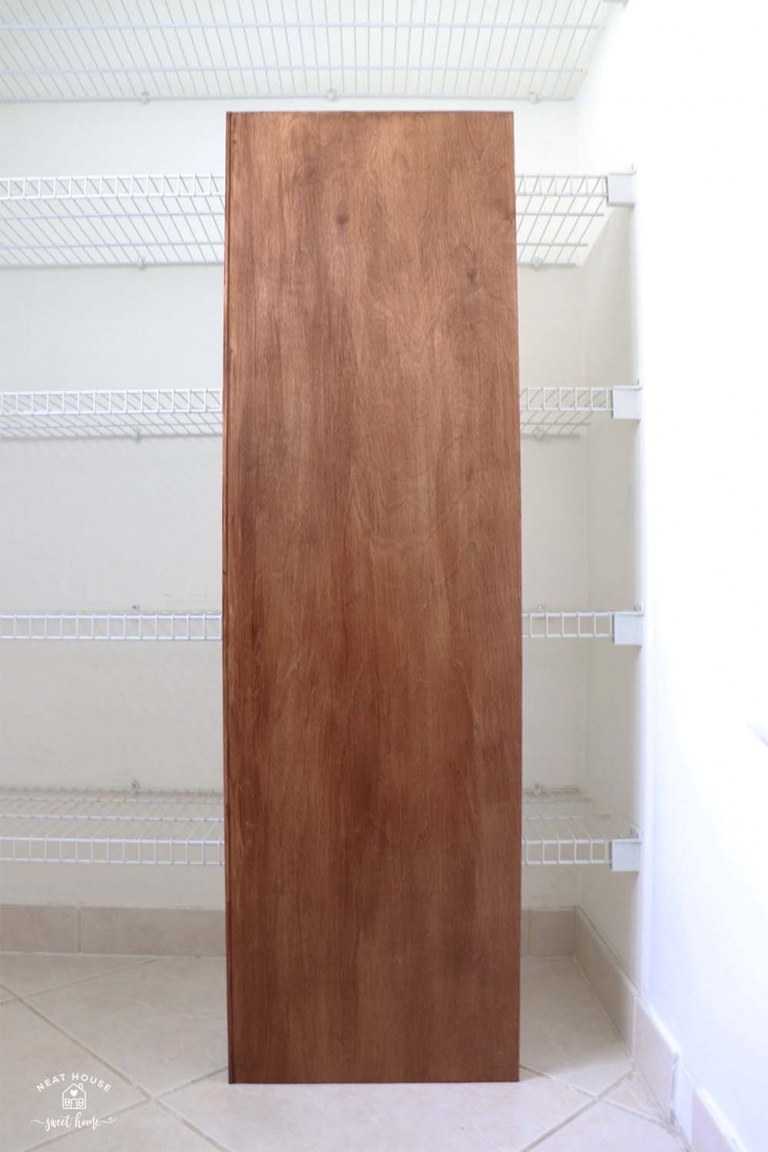 How to Cover Wire Shelves With Wood • Neat House. Sweet Home
