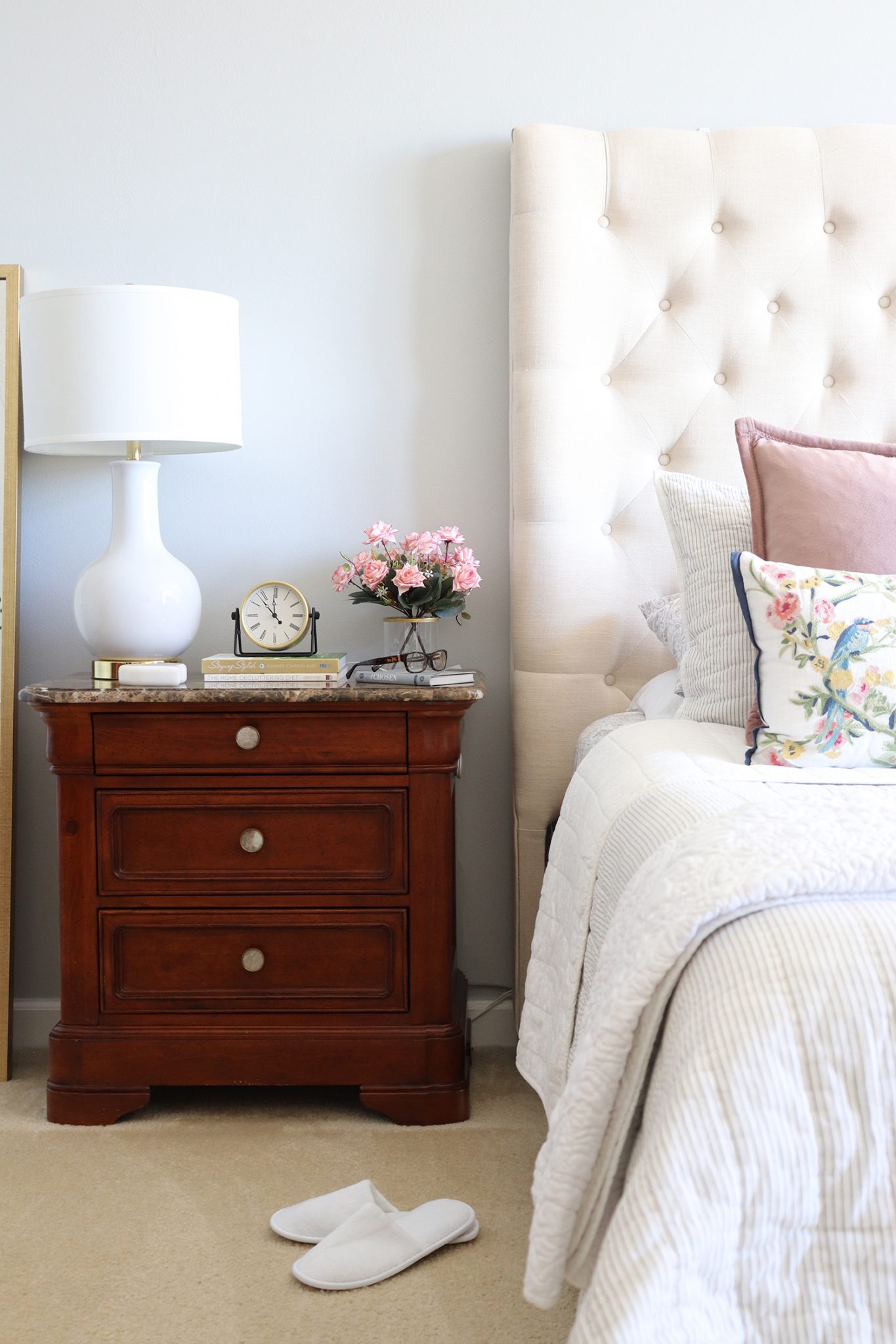 Neat and Organized Nightstand • Neat House. Sweet Home