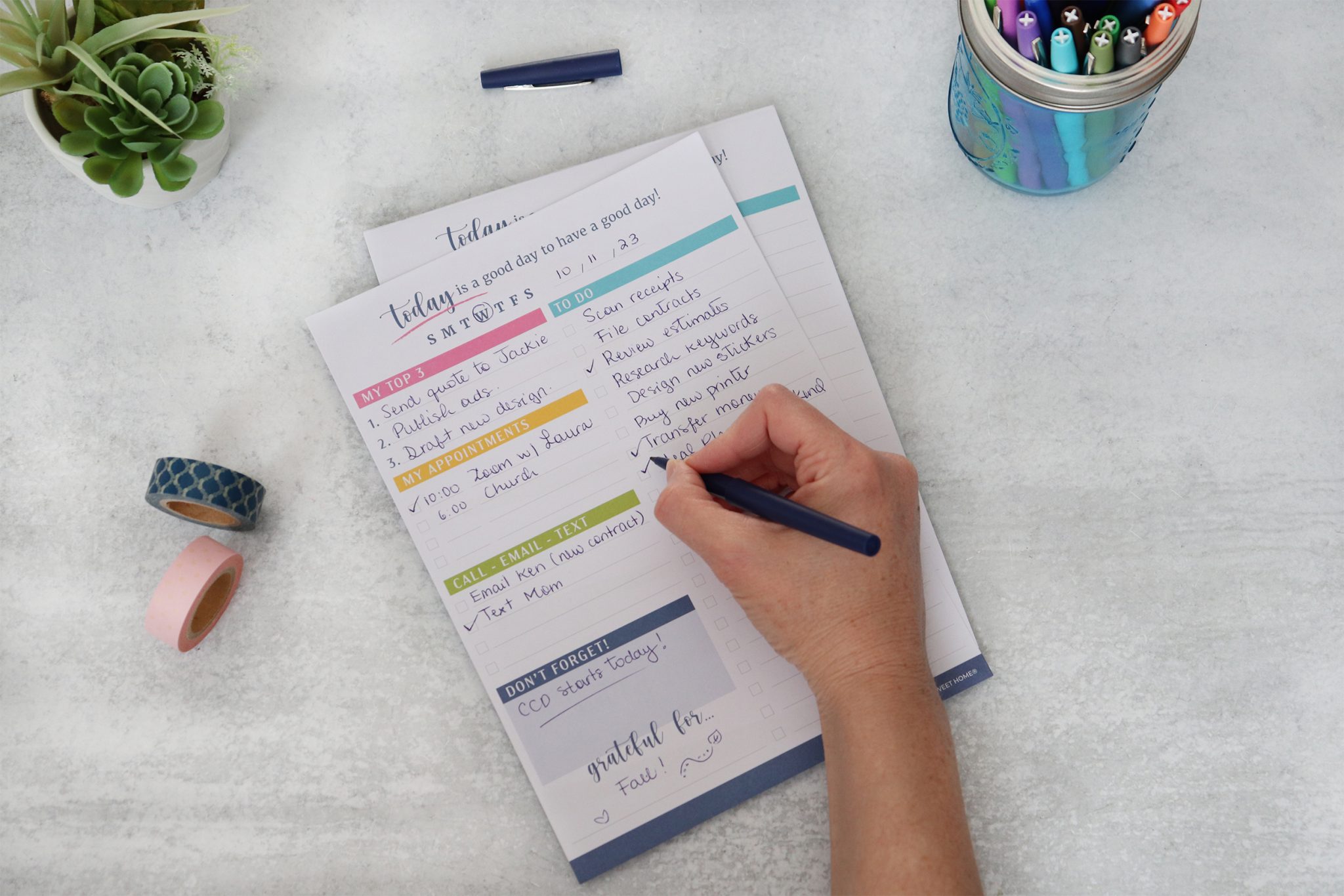 How to Plan Your Day and Be Productive