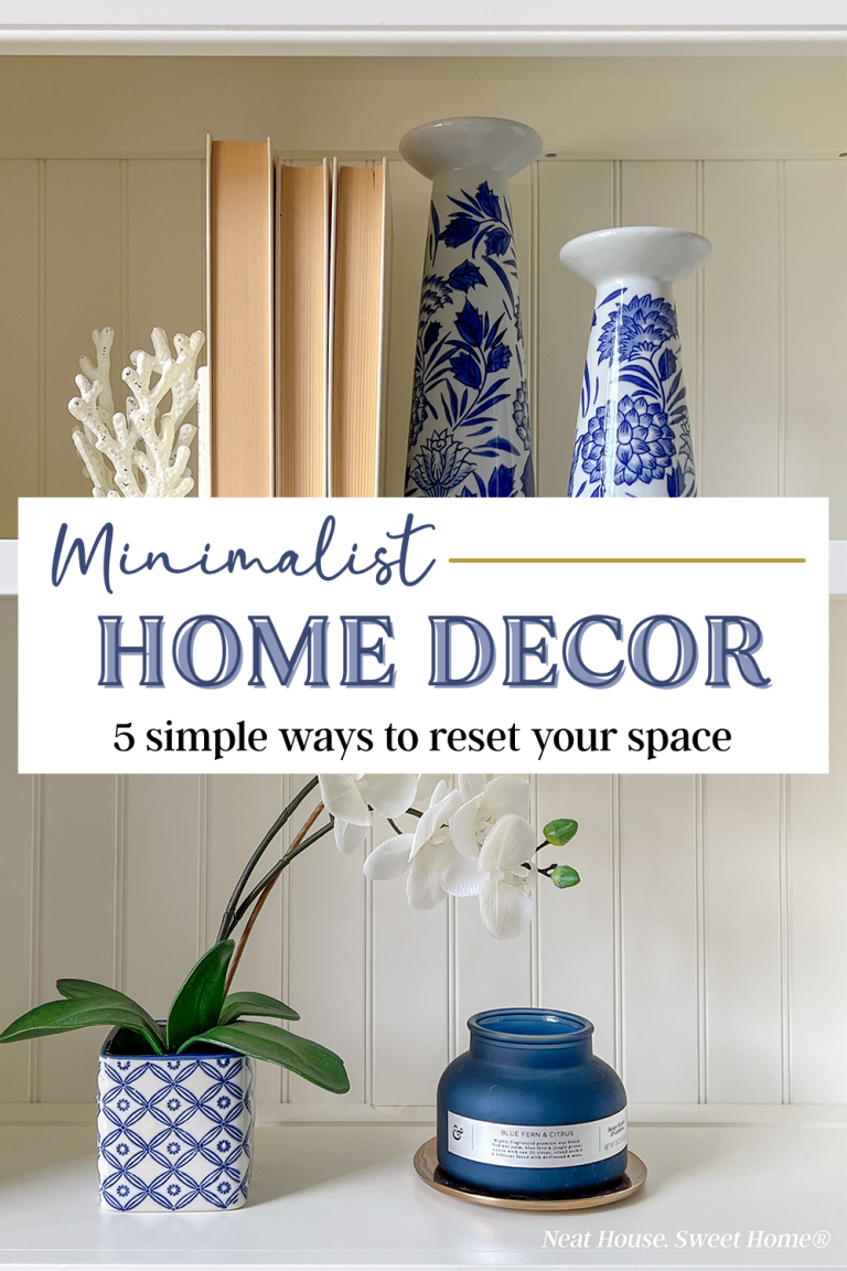 Minimalist Home Decor and How to Transition • Neat Living™